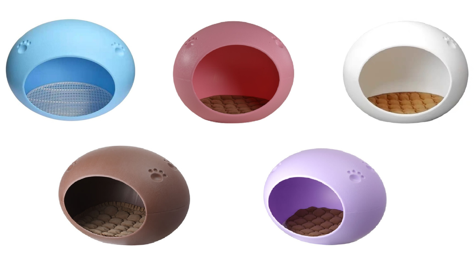 YES4PETS Medium Cat Cave Igloo Bed House | Harvey Norman