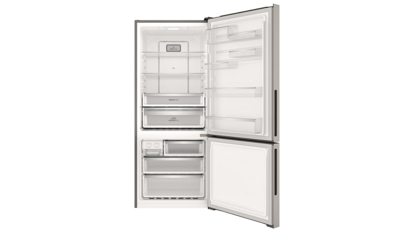 Electrolux 425L Right Hinge Bottom Mount Fridge - Silver | Harvey Norman