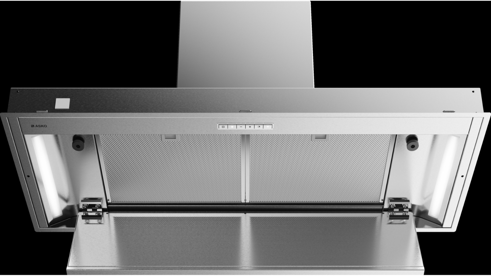 Asko 86cm Concealed Rangehood - Stainless Steel | Harvey Norman