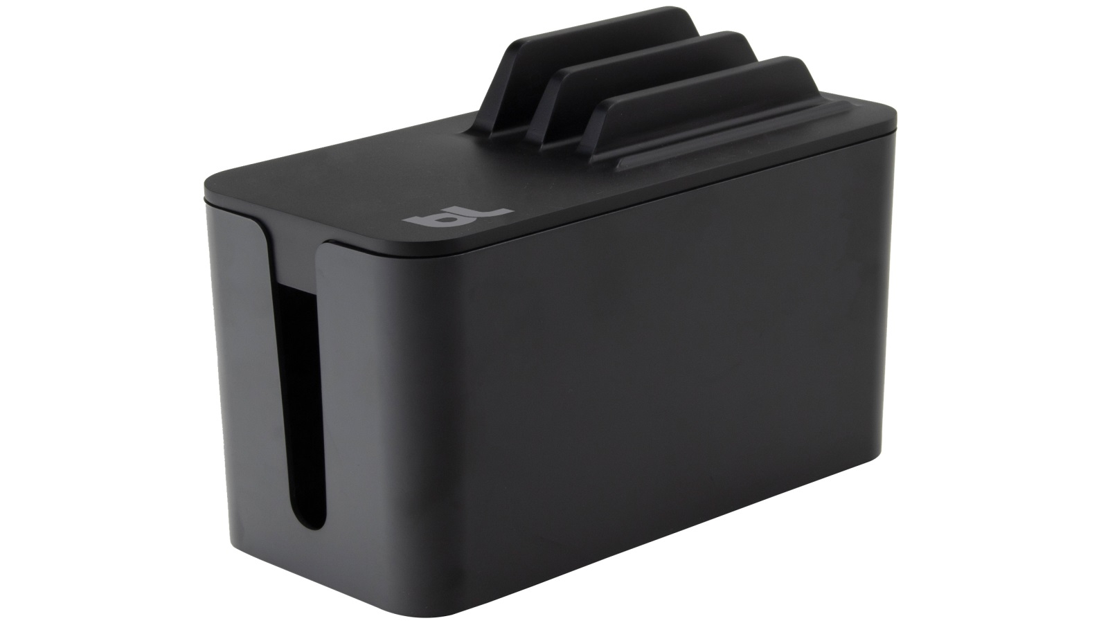 Bluelounge Cablebox Mini Station - Black | Harvey Norman