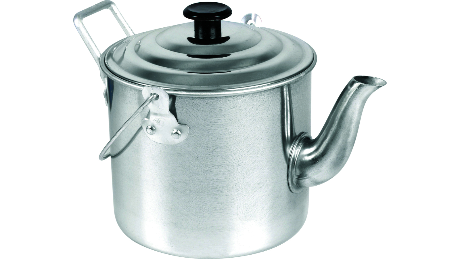 Cockatoo Camping 1800ml Aluminium Billy Teapot - Silver | Harvey Norman