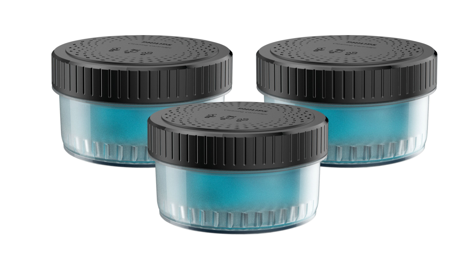 Philips Quick Clean Pod Cartridge - 3 Pack | Harvey Norman