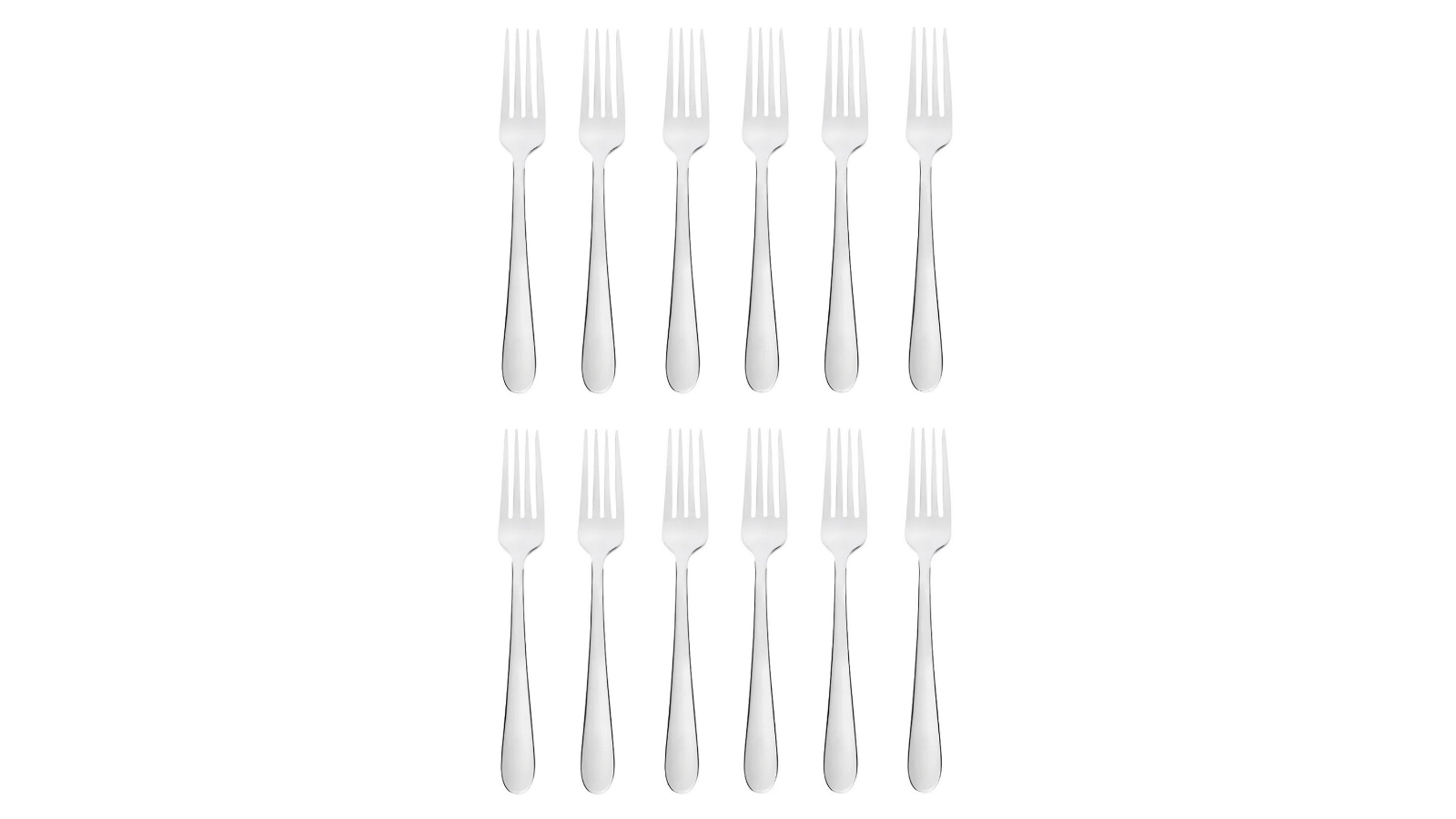 Forks Stainless Steel Stanley Rogers Albany 12 Piece Cake Fork Set ...