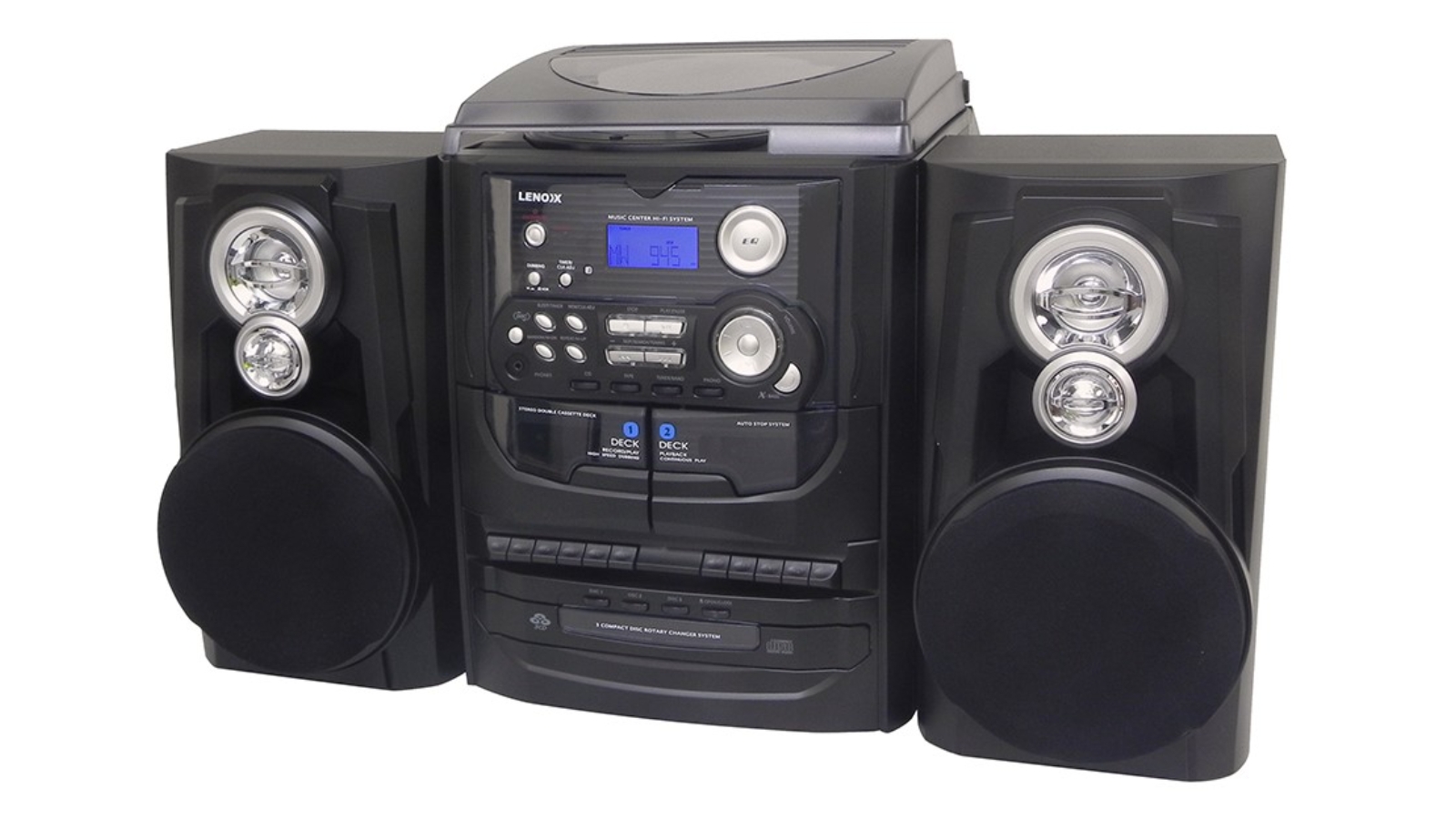 Lenoxx Hi-fi Vinyl CD Player Turntable | Harvey Norman