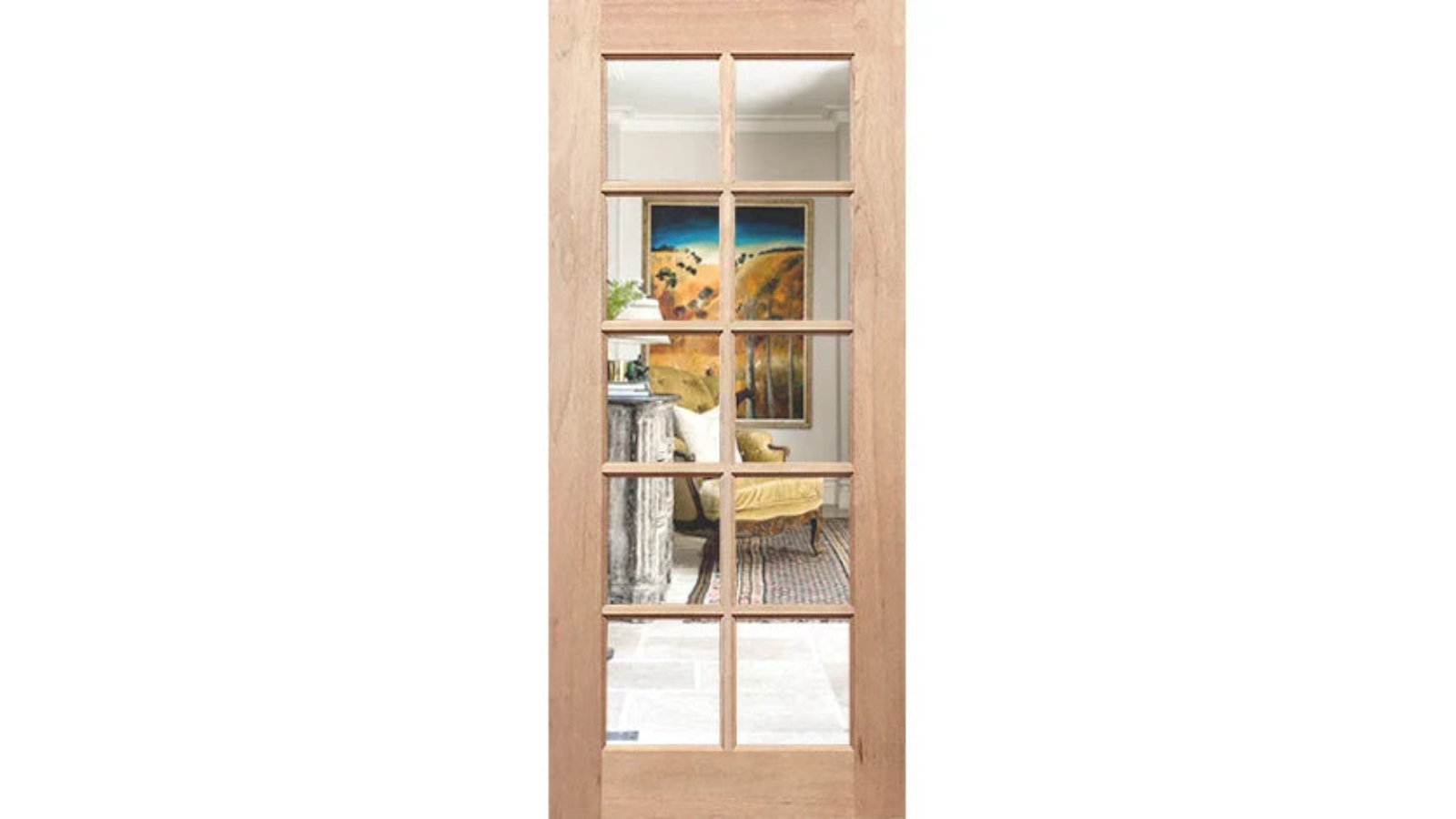 Complete Doors Online French 10L Clear Internal Door - 2100 x 770 x ...