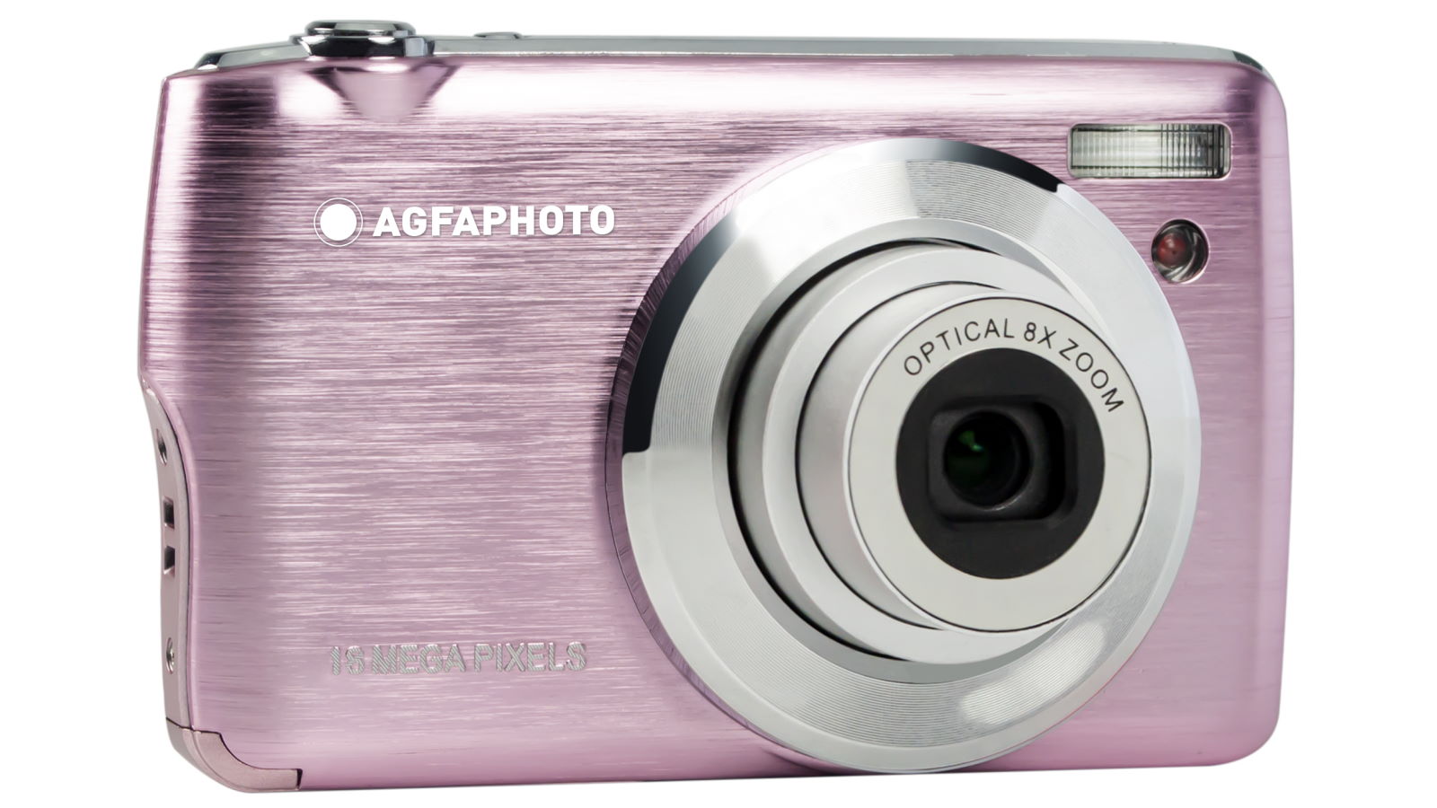AgfaPhoto Realishot DC8200 Digital Camera with Bag and 16GB Card - Pink ...