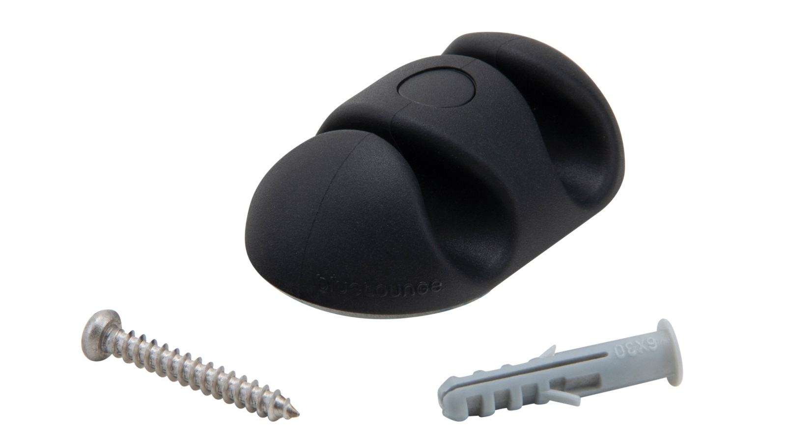 Bluelounge CableDrop XL2 Cable Clip - Black | Harvey Norman