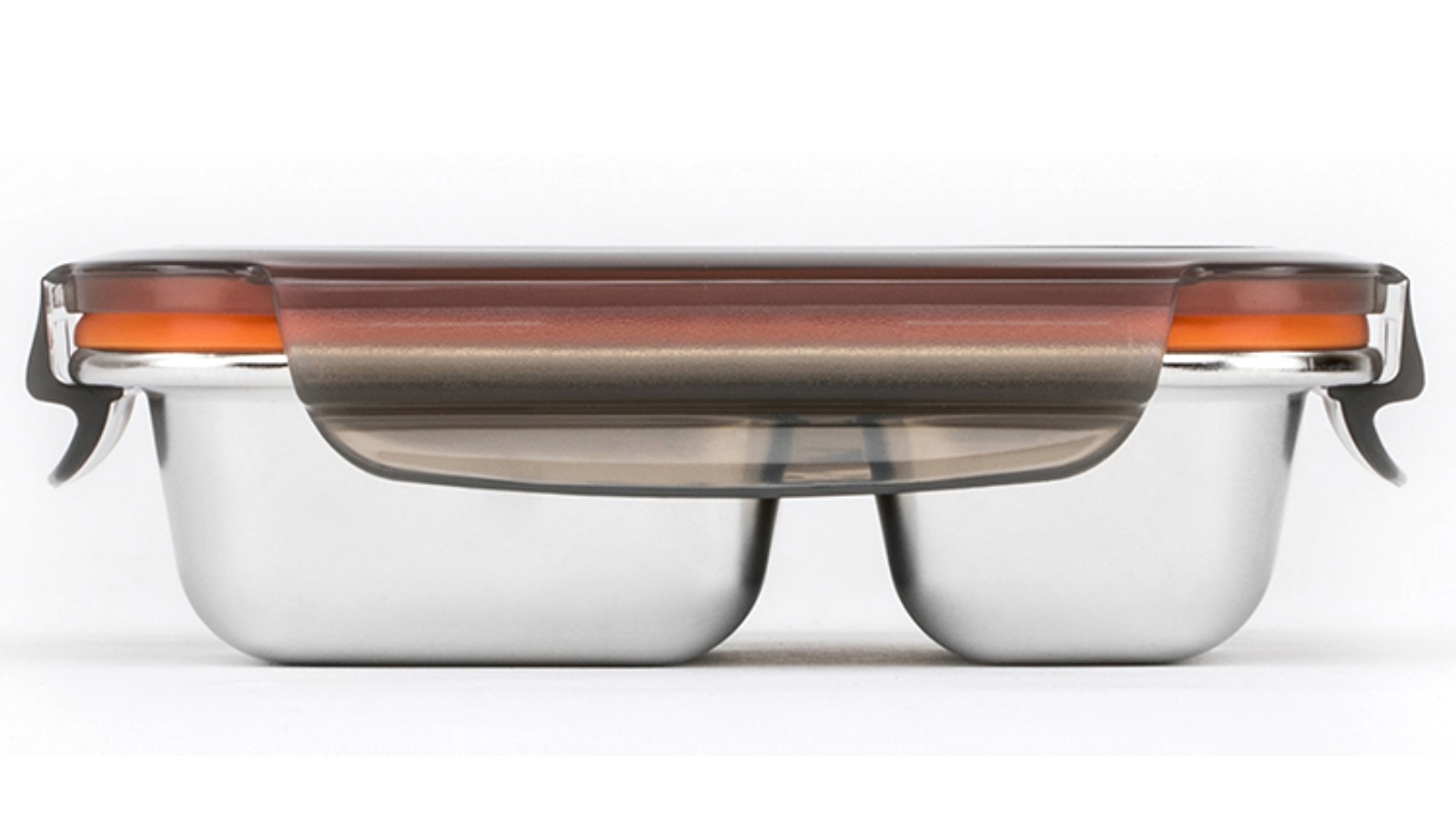 Cuitisan 700ml No.3 2 Partition Rectangle Container | Harvey Norman