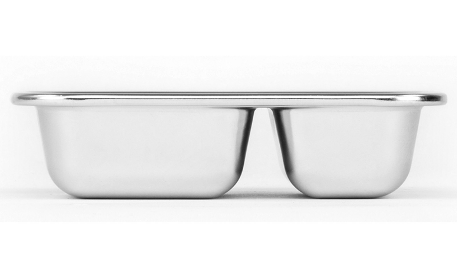 Cuitisan 700ml No.3 2 Partition Rectangle Container | Harvey Norman