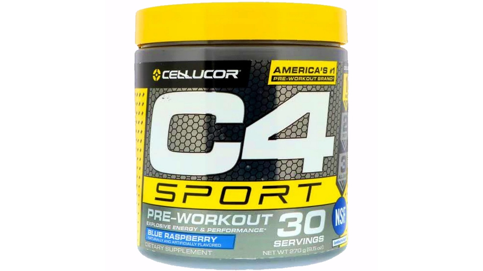 Cellucor C4 Sport Blue Raspberry - 30 Serve | Harvey Norman