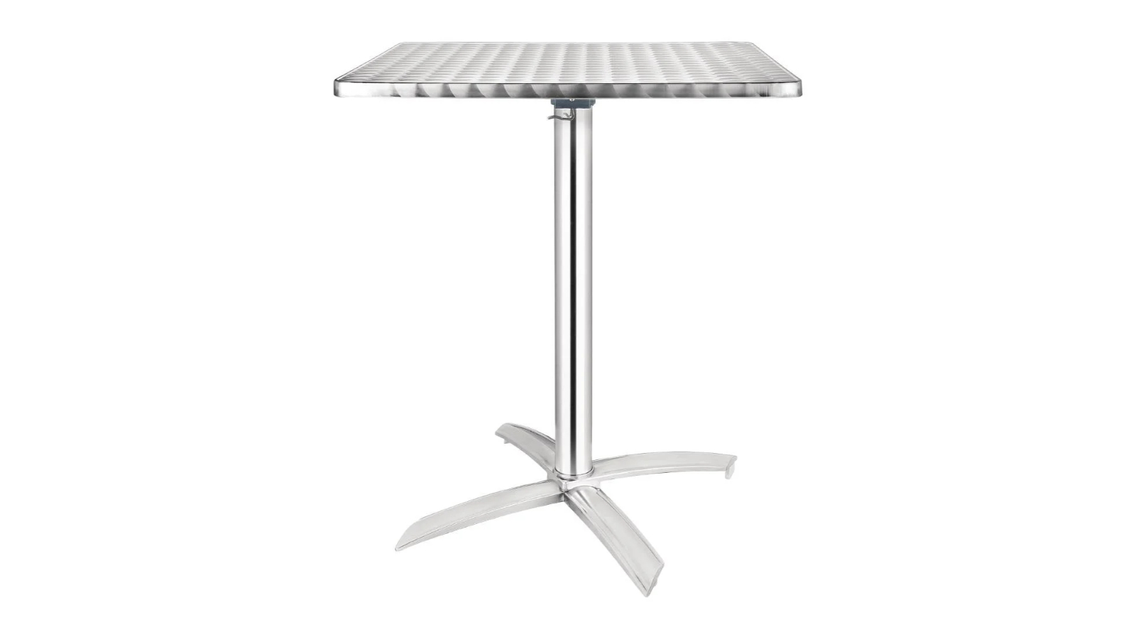 Bolero Stainless Steel Square Flip-Top Table - 60cm | Harvey Norman