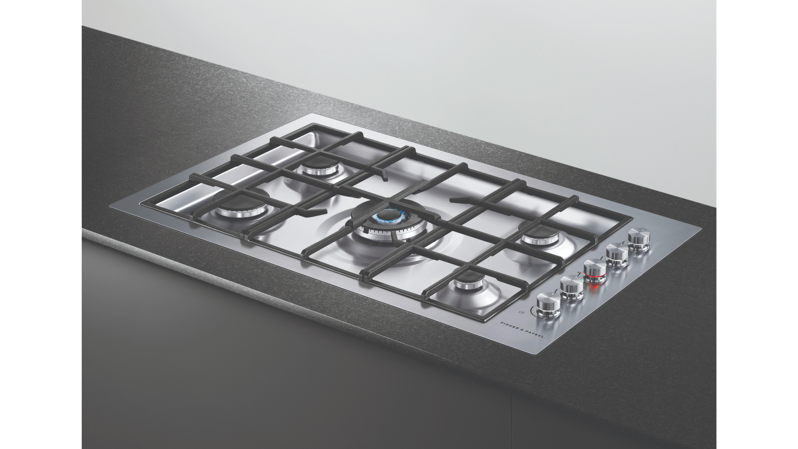 Fisher & Paykel 90cm Series 9 5 Burner Gas Cooktop Flush Fit LPG ...