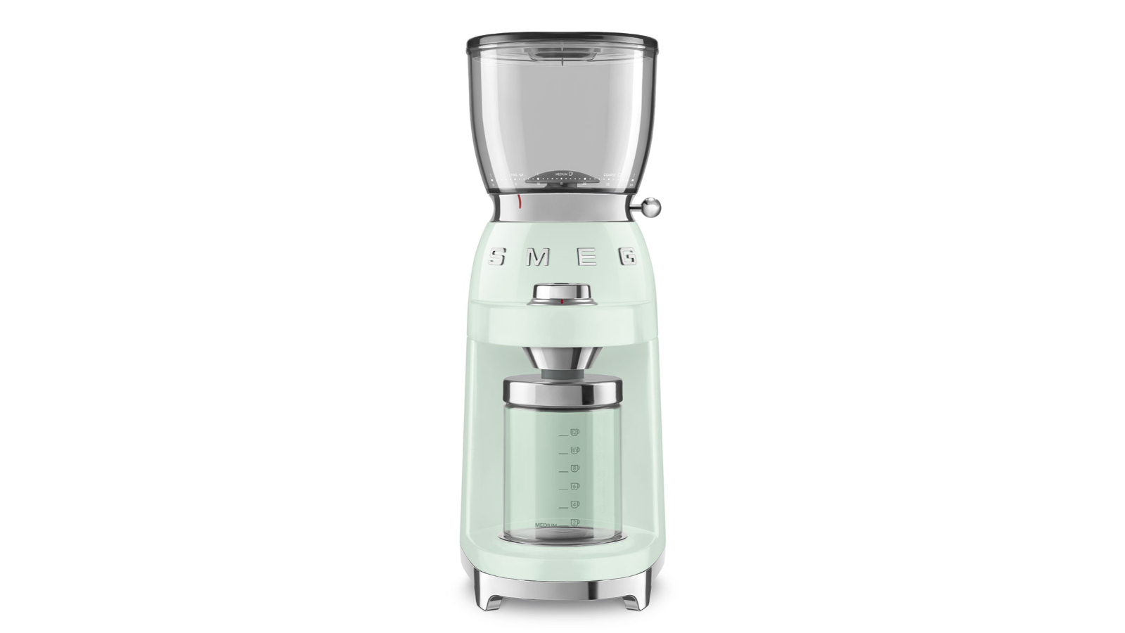 Smeg 50's Style Coffee Grinder - Pastel Green | Harvey Norman