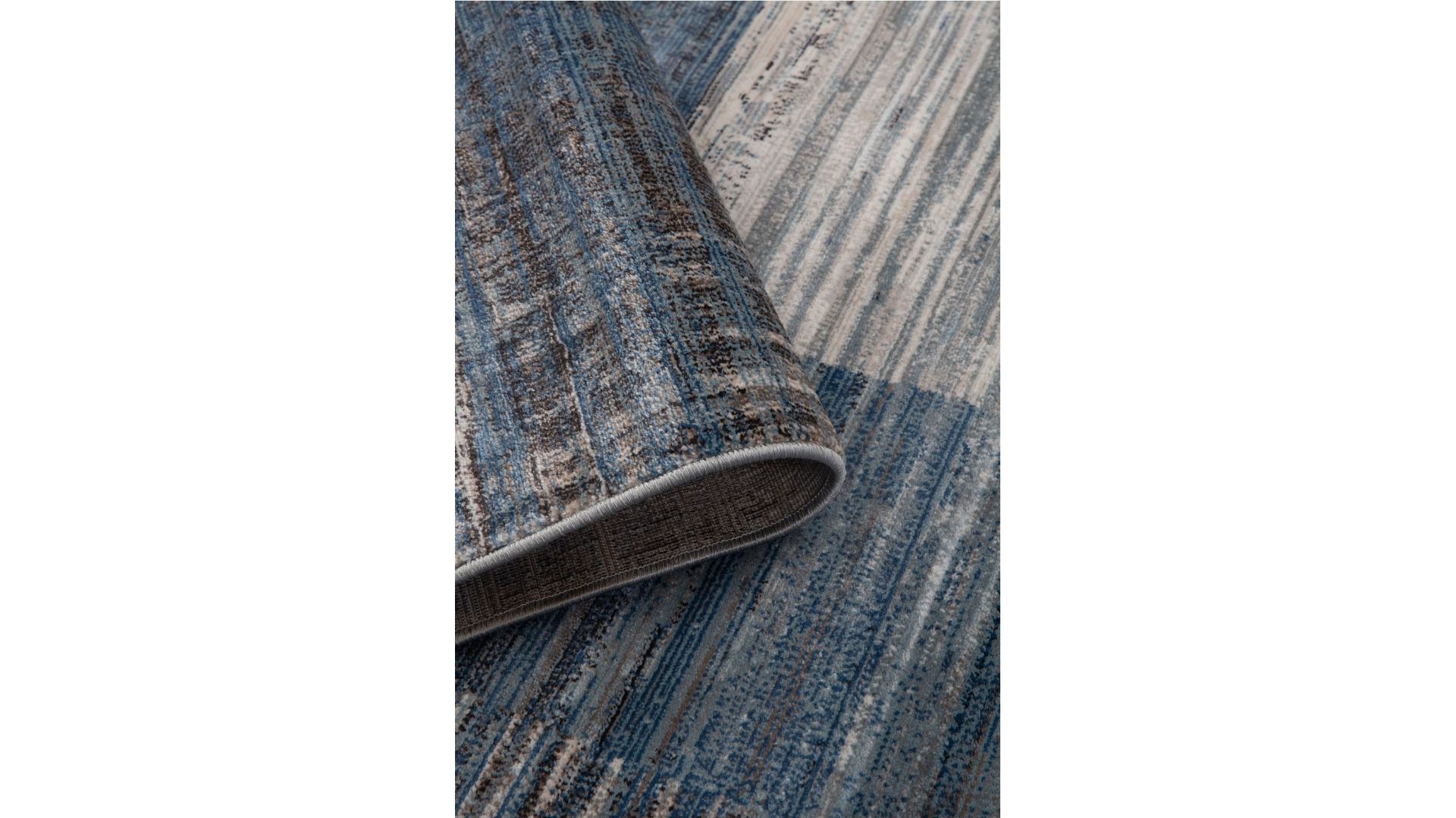 Kendra Brush Square Multi-Coloured Rug | Harvey Norman