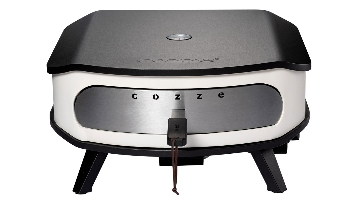 Cozze 17-inch Gas Pizza Oven with Rotating Stone | Harvey Norman