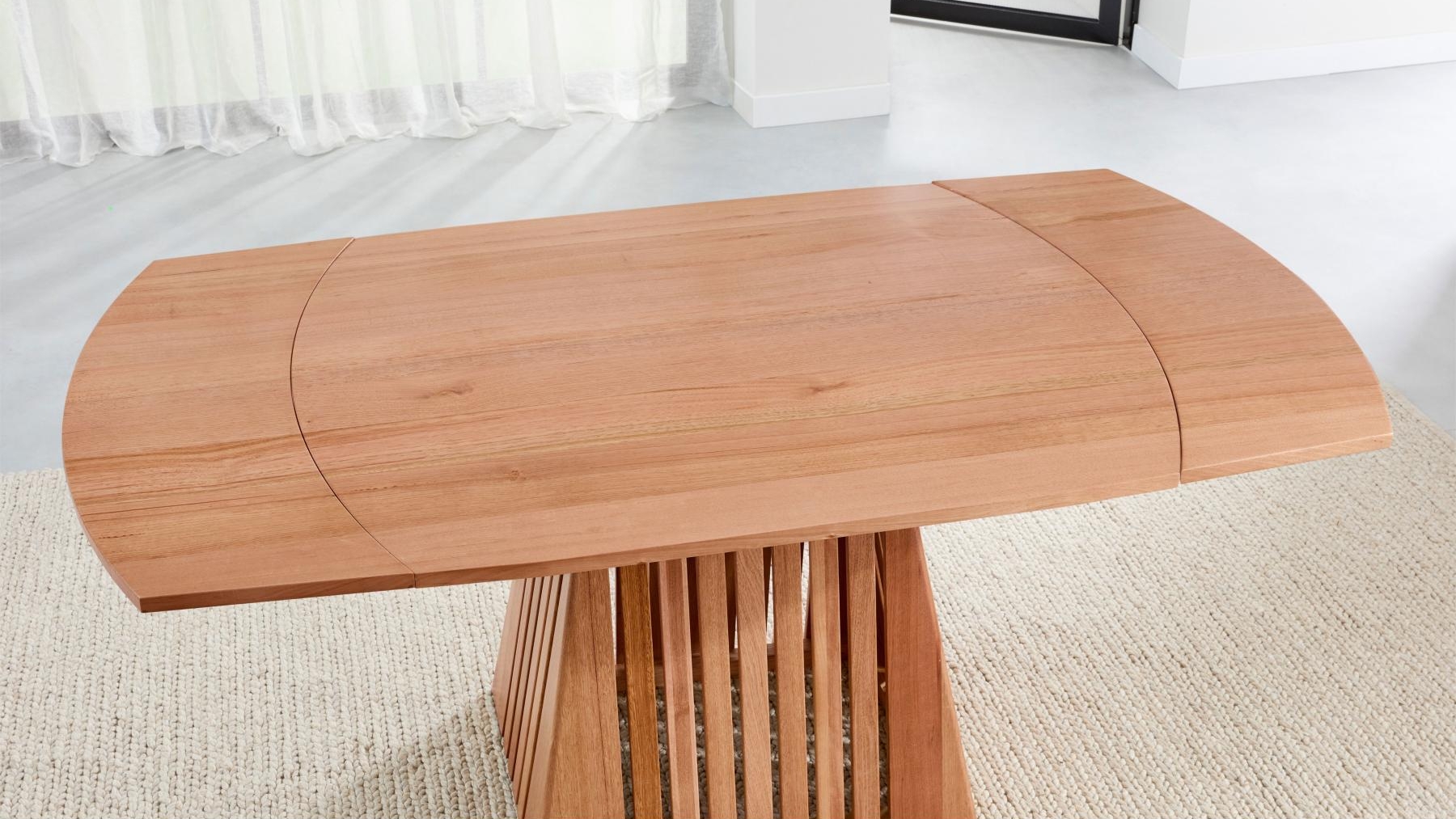 Emerson Rotating Extension Dining Table - 120-180cm | Harvey Norman