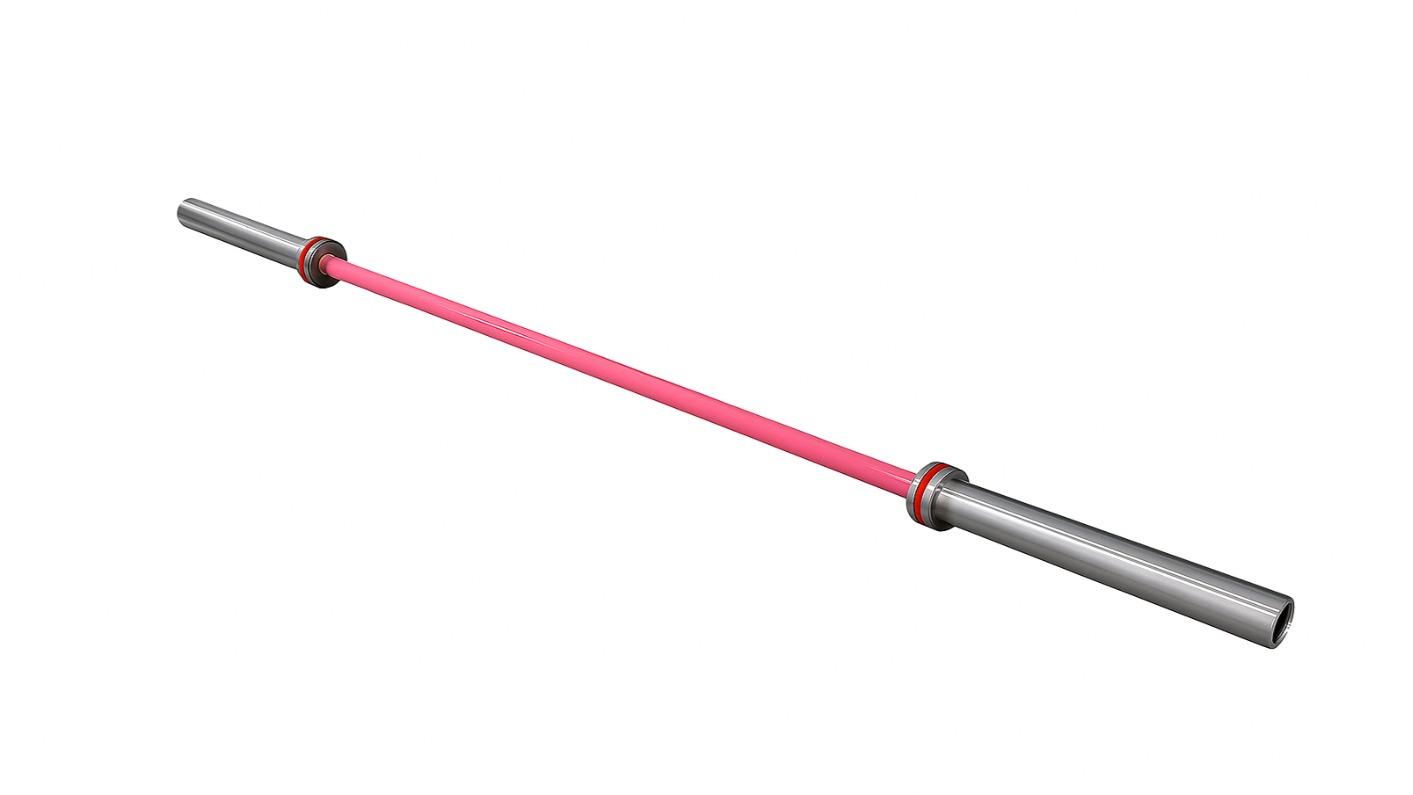Kangaroo Fitness Pink Edition Olympic Barbell - 20kg | Harvey Norman