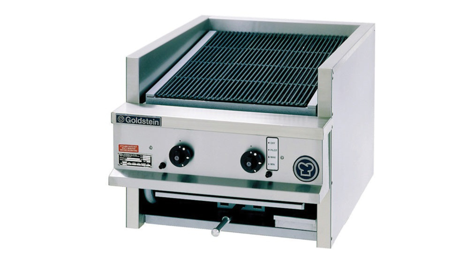 Goldstein CHDS24 Gas Ceramic Rock Grill | Harvey Norman
