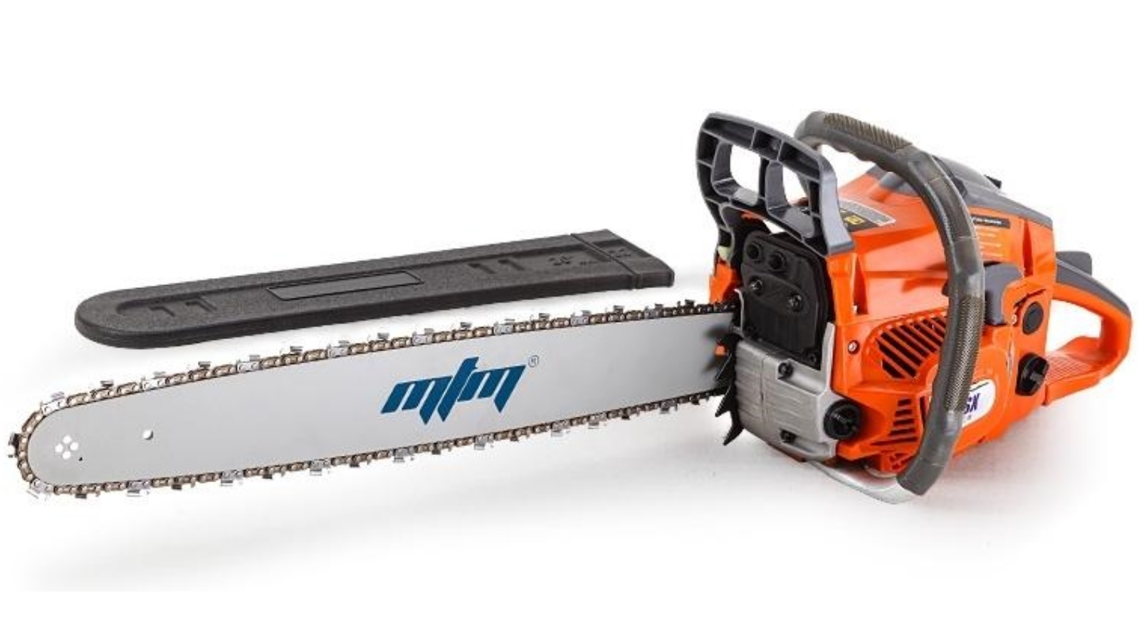 MTM Petrol Commercial Chainsaw 22" Bar E-Start Tree Pruning Chain Saw ...