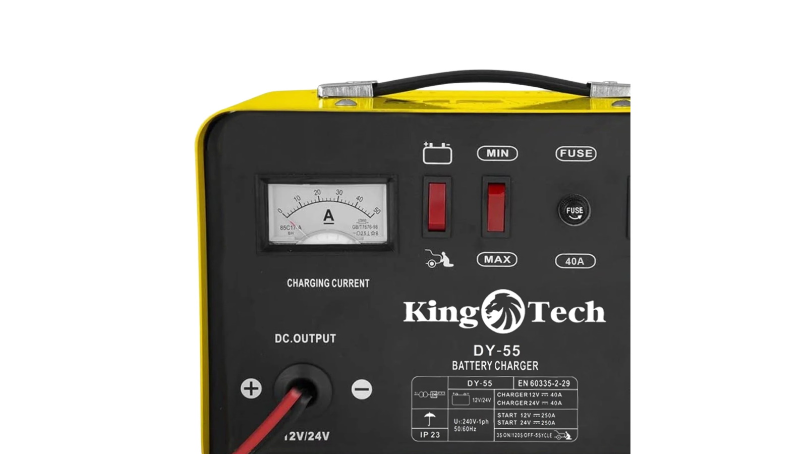 Kingtech DY55 2-in-1 Car Battery Charger Jump Starter | Harvey Norman