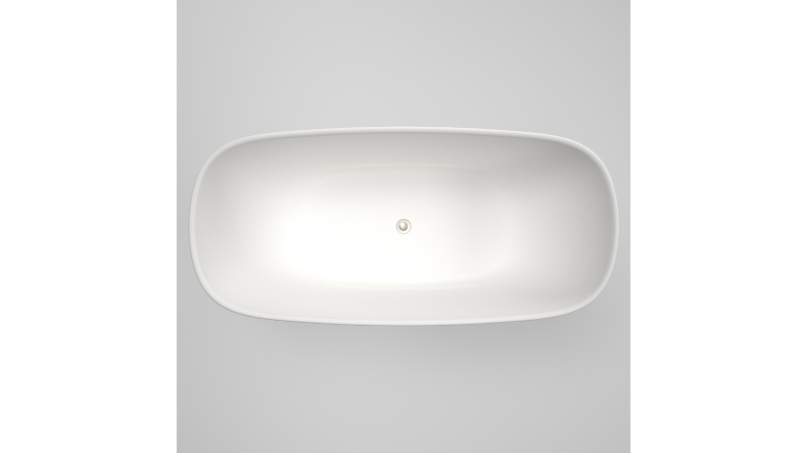 Caroma Contura II 1700 Freestanding Bath - Matte White | Harvey Norman