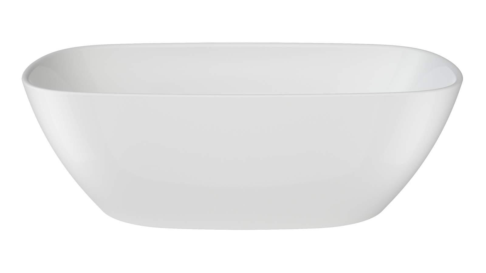 Caroma Contura II 1700 Freestanding Bath - Gloss White | Harvey Norman