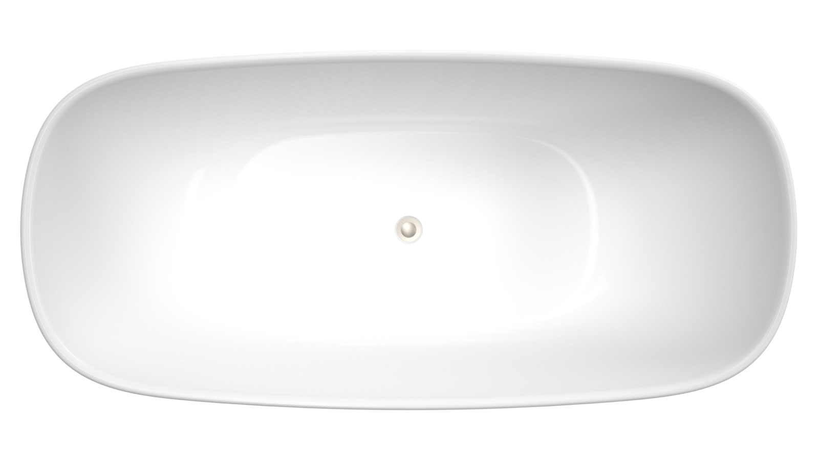 Caroma Contura II 1700 Freestanding Bath - Gloss White | Harvey Norman