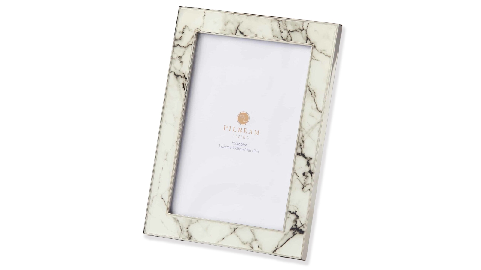 Pilbeam Living Silver Whitley Photo Frame - 5 x 7inch | Harvey Norman