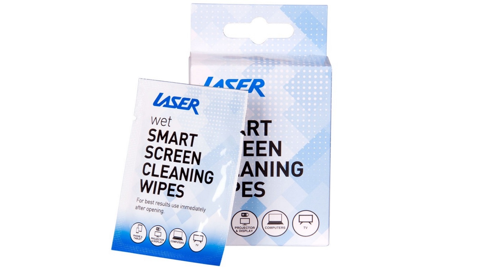 Laser Smart Screen Cleaning Wipes 10 Pack | Harvey Norman