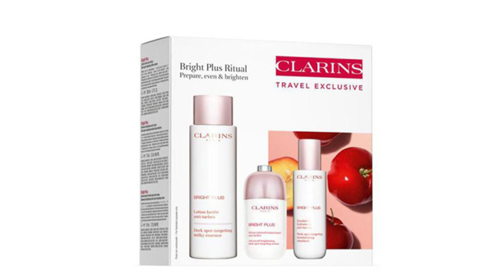Clarins Bright Plus Ritual Travel Exclusive Set | Harvey Norman