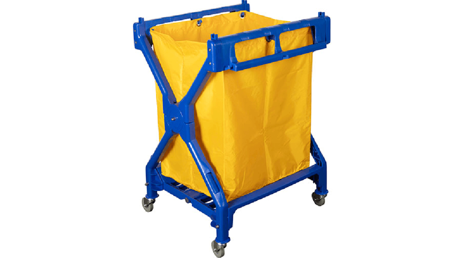 Cleanlink Cleaning Scissor-Trolley - Blue/Yellow | Harvey Norman