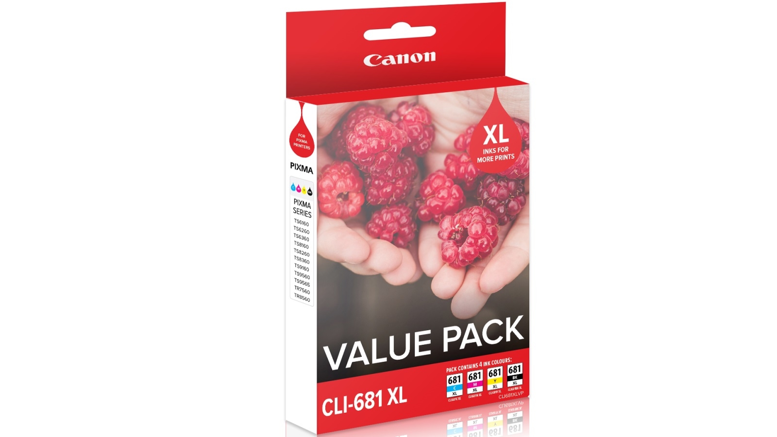 Canon CLI-681 XL Ink Cartridge Value Pack | Harvey Norman