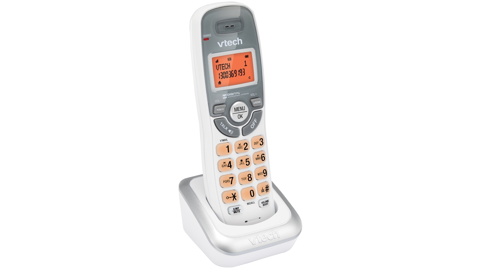 VTech 20050E DECT Cordless Handset - White | Harvey Norman