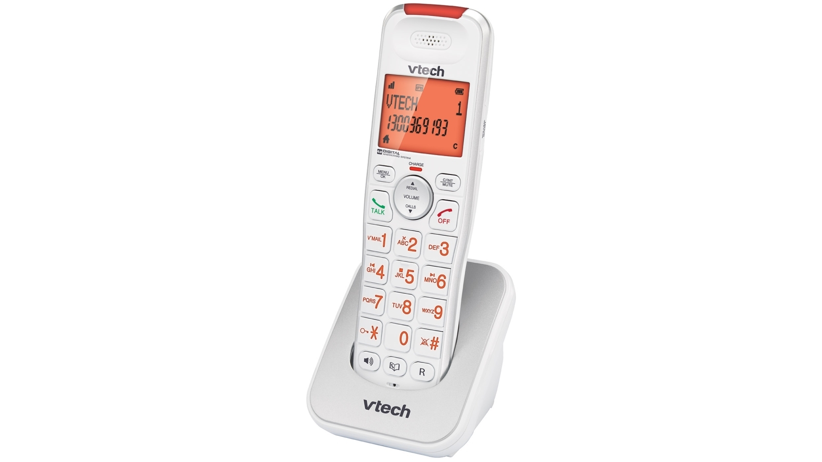 VTech 20150E DECT Cordless Handset - White | Harvey Norman