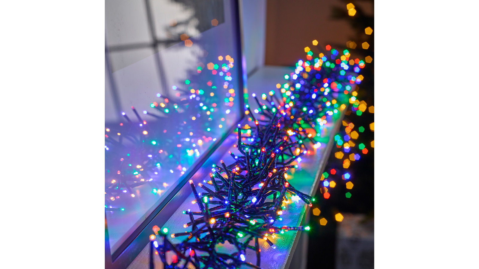 Lexi Lighting Multicolour 3000 LED Connectable Cluster Light | Harvey ...