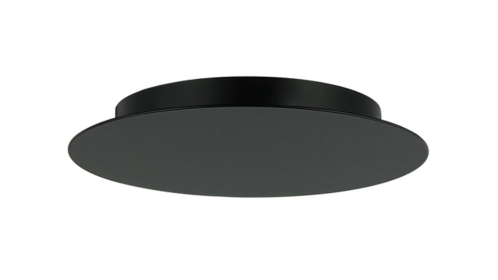 Cluster Round Mounted Canopy Surface for 6 Lights OD22cm - Black ...