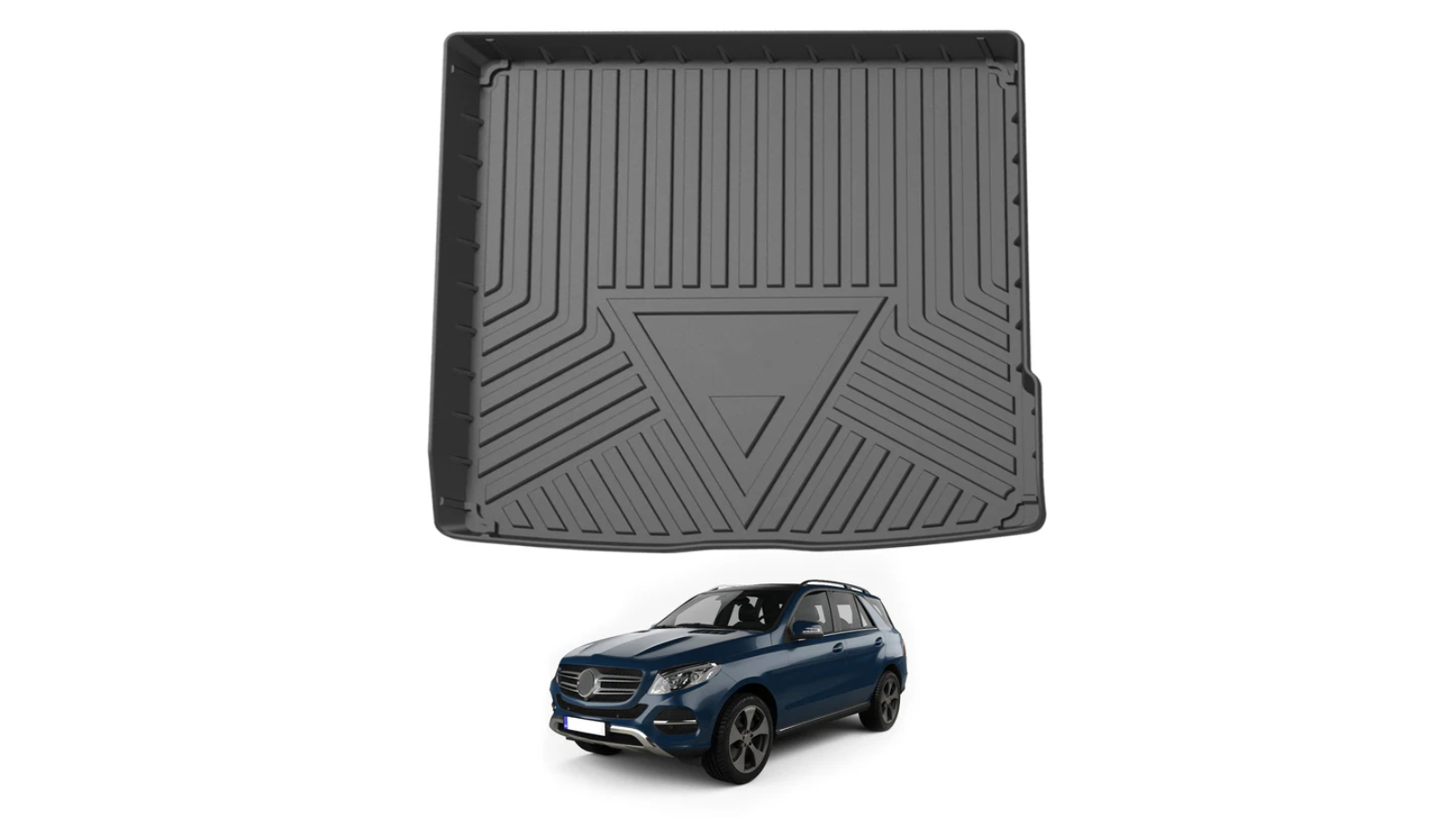 AUSGO Boot Liner Cargo Mat for Mercedes-Benz GLE-Class W166 2015-2019 ...