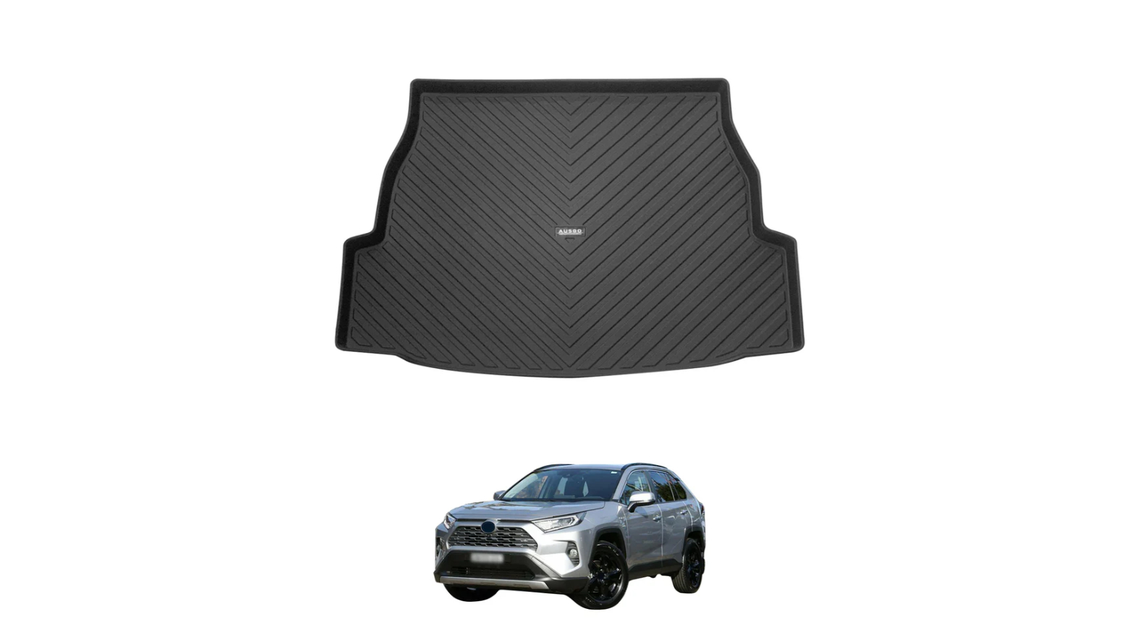 AUSGO 4WD Accessories Boot Liner Cargo Mat for Toyota RAV4 2019-Onwards ...