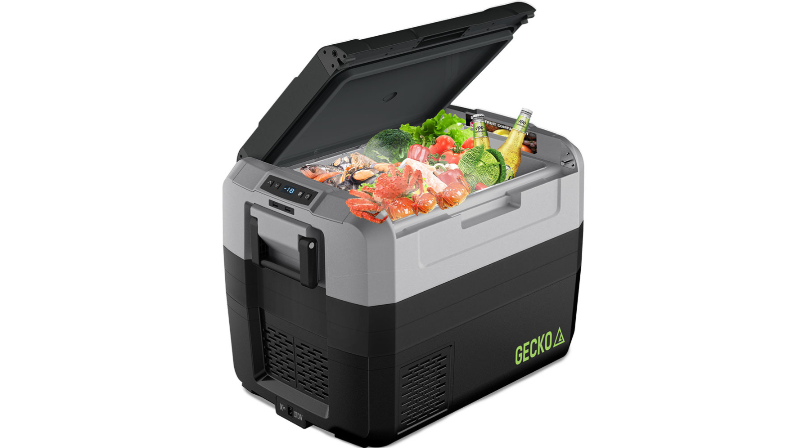 Gecko Portable Fridge Freezer 12V/24V/240V | Harvey Norman