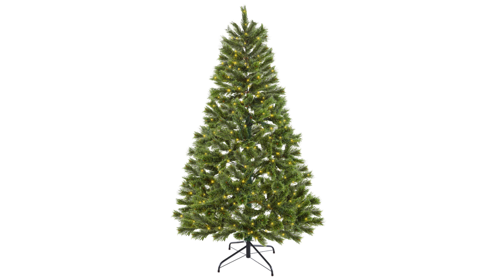 Christabelle Prelit Lumina Pine Christmas Tree with 300 LED Light ...