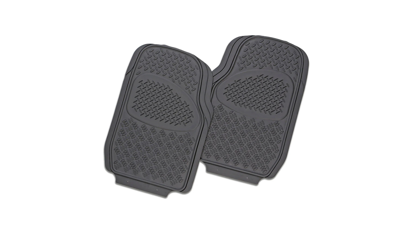 My Car Velocity 2 Piece Rubber Car Mat - Grey | Harvey Norman