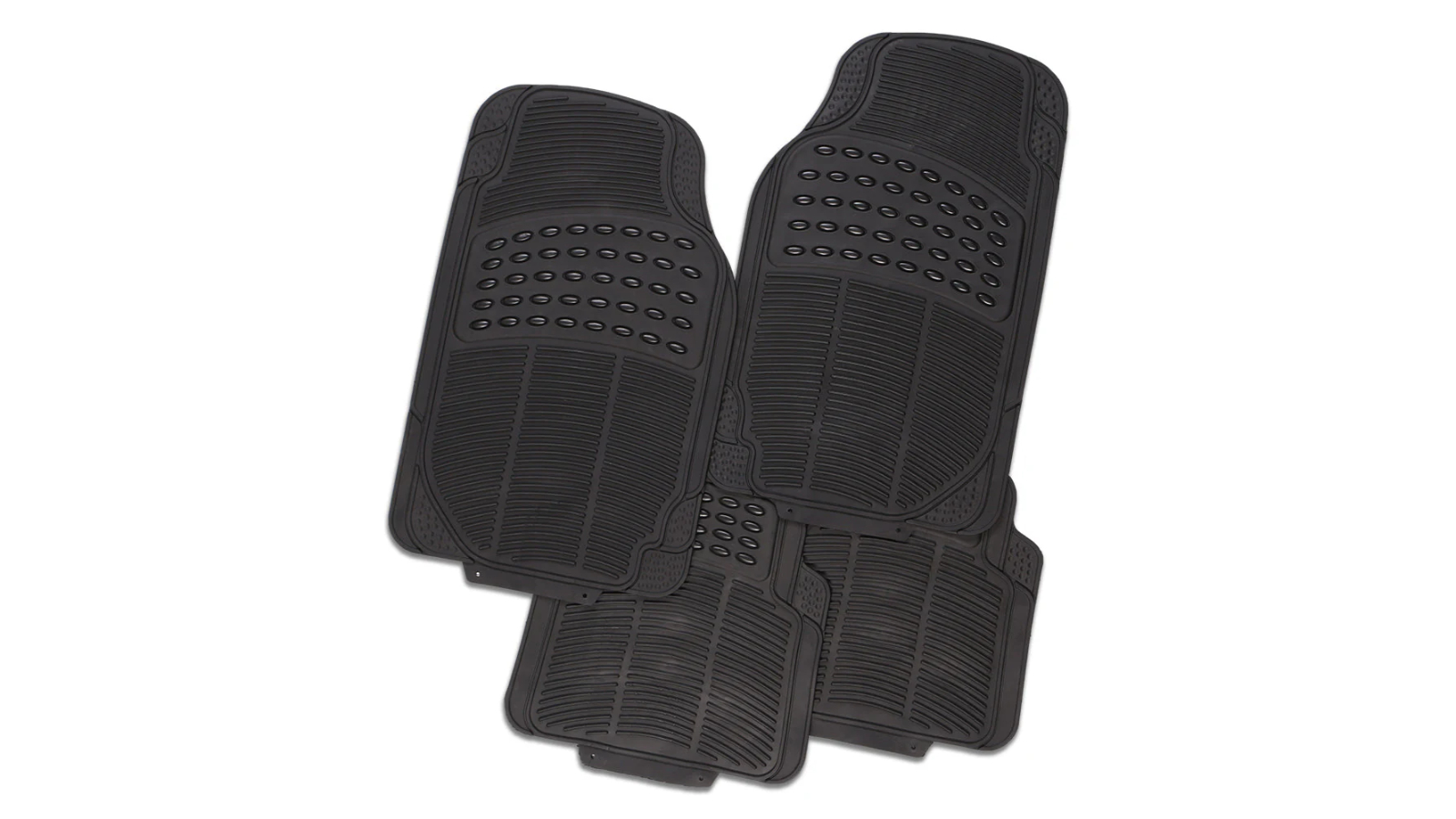 My Car Thunder 4 Piece Rubber Car Mat - Black | Harvey Norman