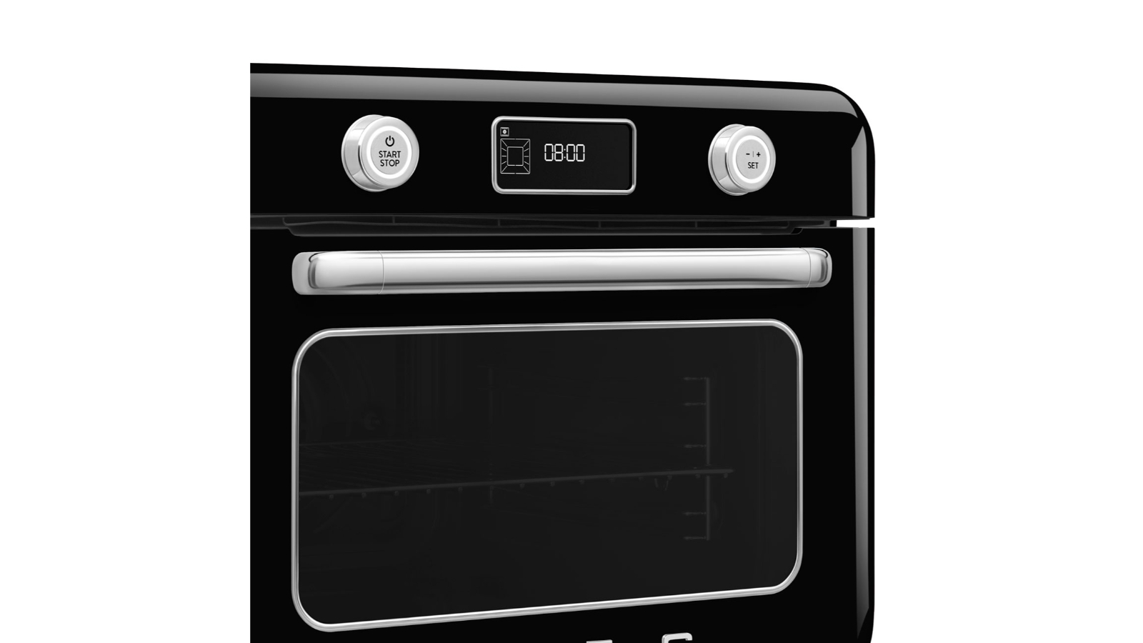 Smeg Benchtop Combi-Steam Oven - Black | Harvey Norman