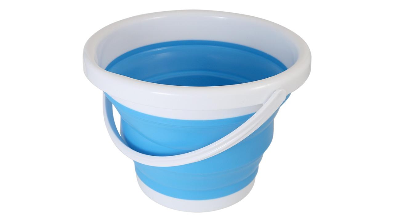 Coghlans Blue Collapsible Bucket - 5L | Harvey Norman