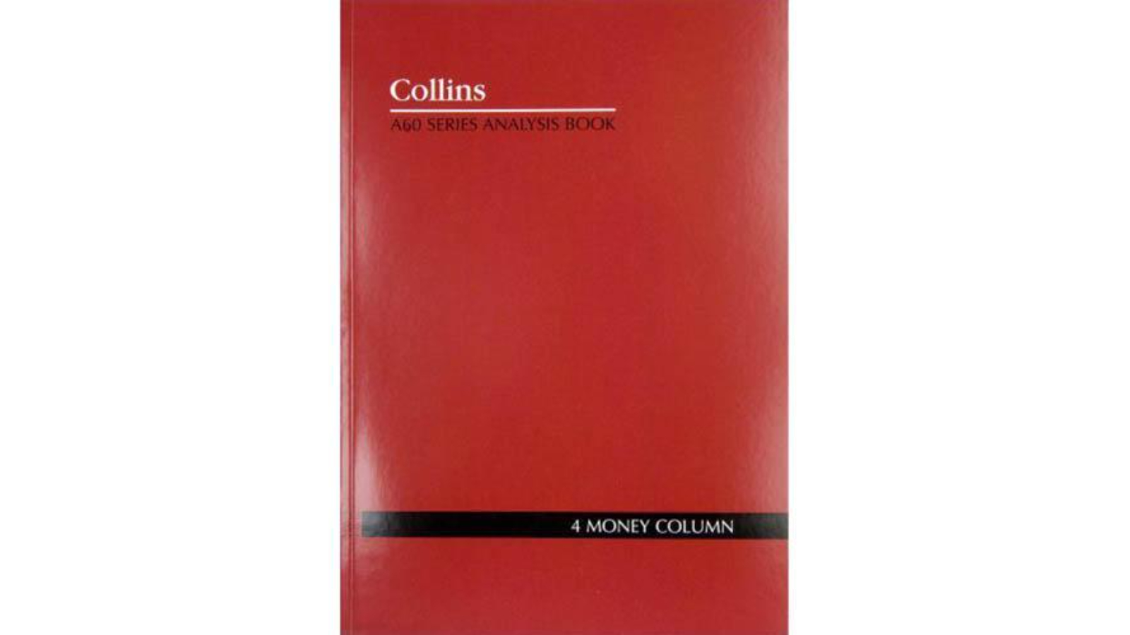 Collins Debden A60 A4 4-Column 60-Leaf Account Book - Red | Harvey Norman