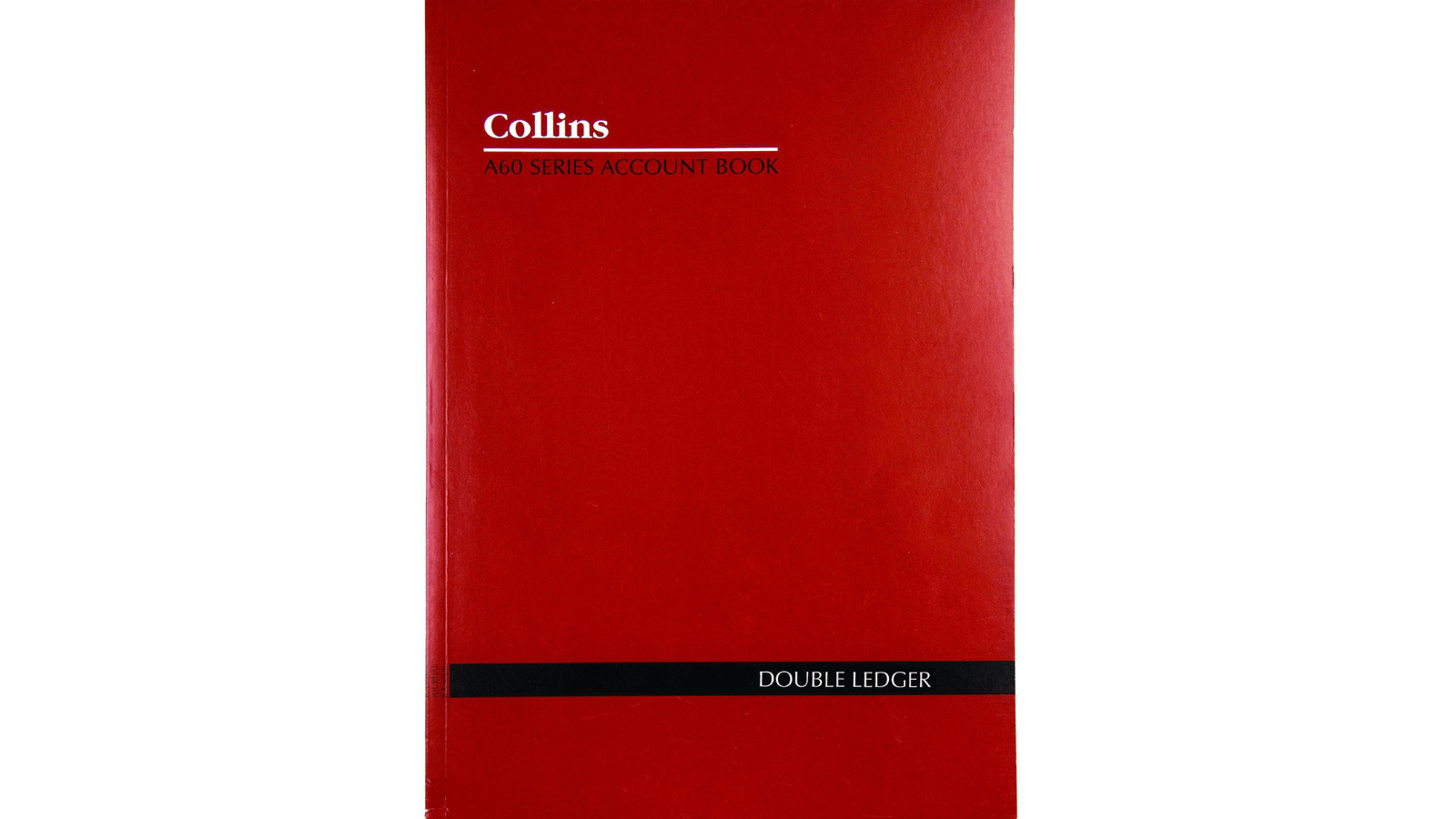 Collins Debden Double Ledger A60 Series Account Book - Red | Harvey Norman