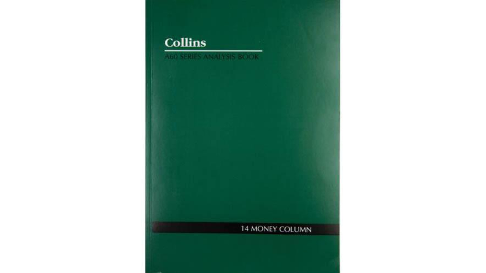 Collins Debden A60 A4 14-Column 60-Leaf Analysis Book - Green | Harvey ...