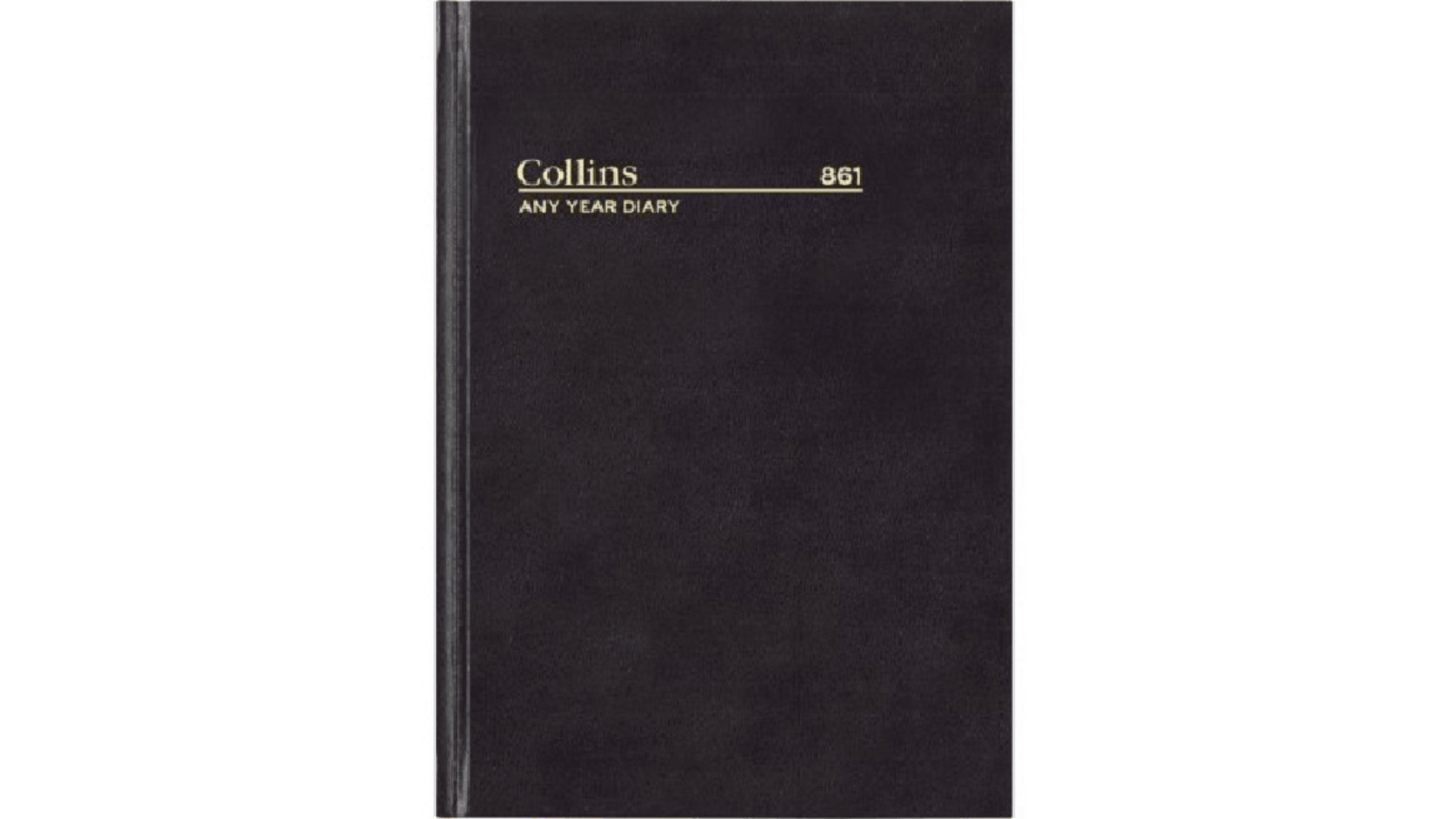 Collins Debden A5 Any Year Diary - Black | Harvey Norman