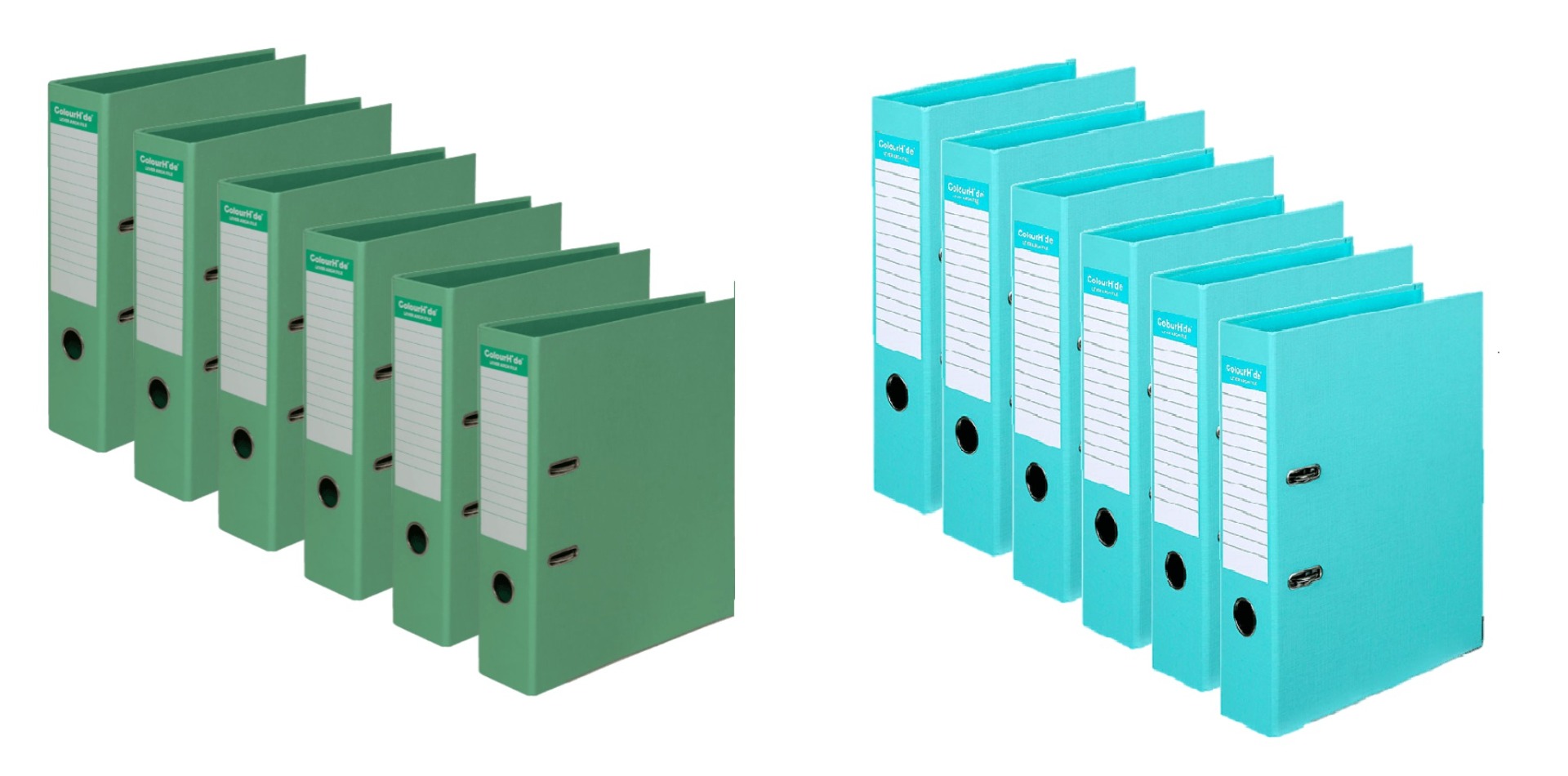 ColourHide Pack of 6 A4 Lever Arch File Folder | Harvey Norman