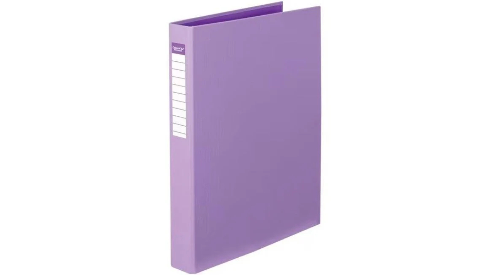 ColourHide Box of 12 2.5cm A4 PE 2D Ring Binder - Purple | Harvey Norman
